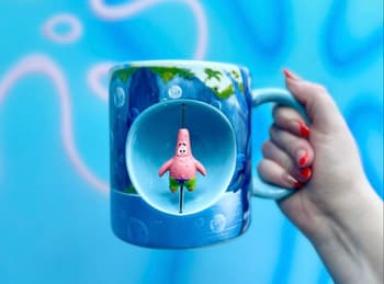 SpongeBob and Patrick 20 oz Mug with Patrick Spinner Figure… - ShopNickU