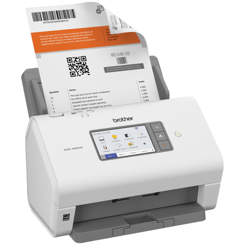 Brother ADS-4900W Professional Desktop Scanner for Busy Workgroups with ...