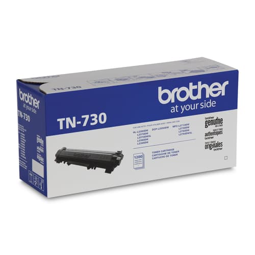 Brother TN730 Cartouche de toner laser monochrome authentique - Brother ...