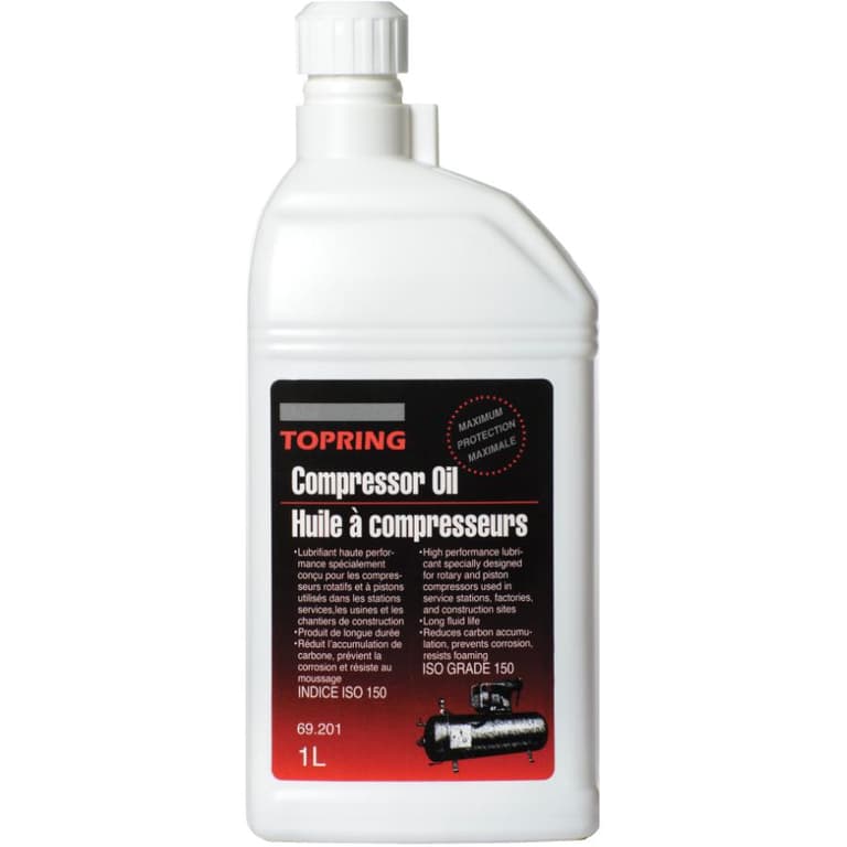 Topring 1L Air Compressor Oil | Home Hardware