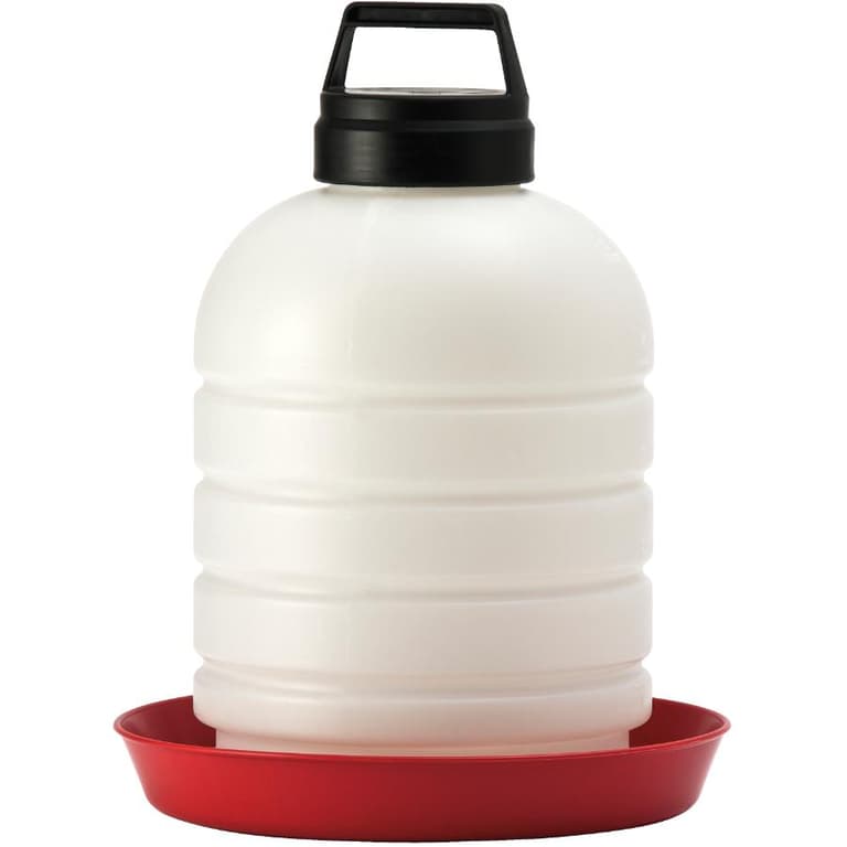 FARM TUFF POULTRY 5 Gal Polypropylene Poultry Waterer