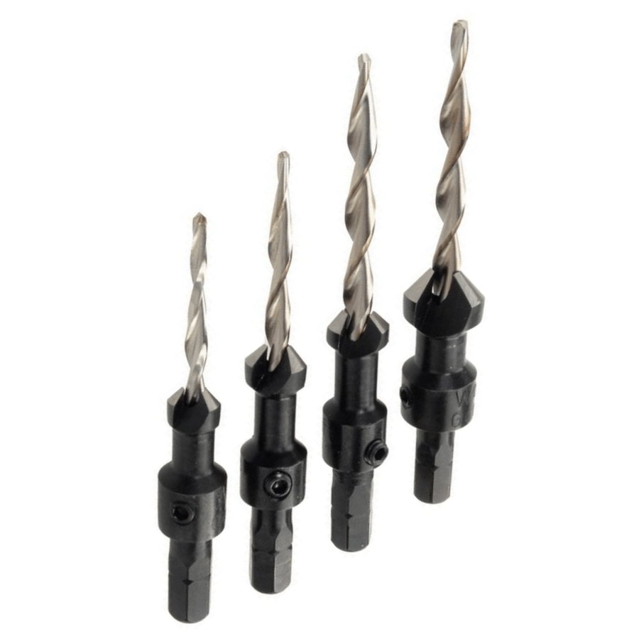 4 Piece Professional Pilot Screw Setter Set