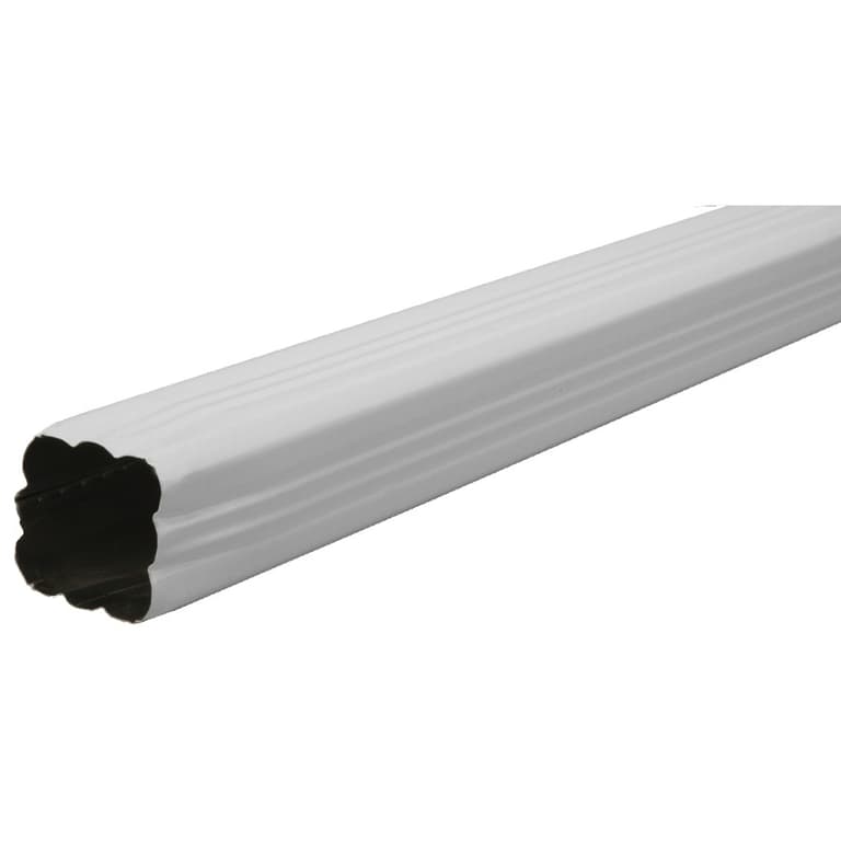 KAYCAN 2" x 3" x 10' Charcoal Aluminum Gutter Downpipe - Home Hardware ...