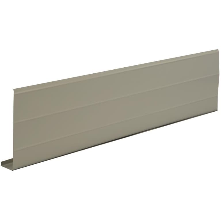 1" x 6" x 10' Wicker Ribbed Aluminum Fascia