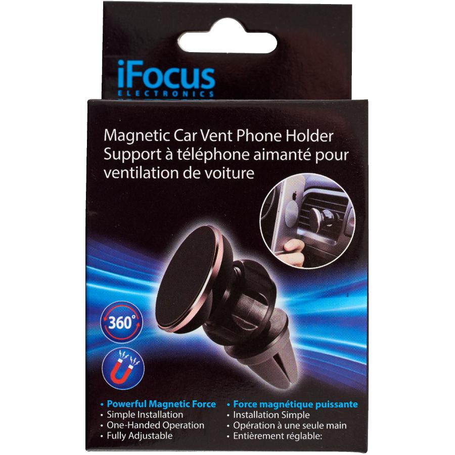 I FOCUS ELECTRONICS Magnetic Vent Car Phone Holder Home Hardware