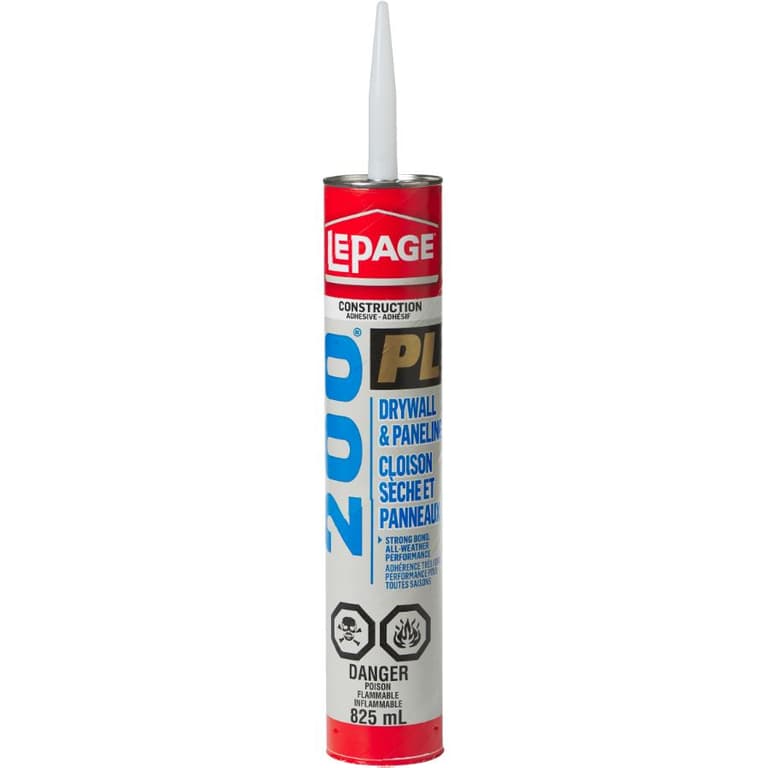 Lepage 825mL PL 200 Premium Multi Purpose Construction Adhesive | Home ...