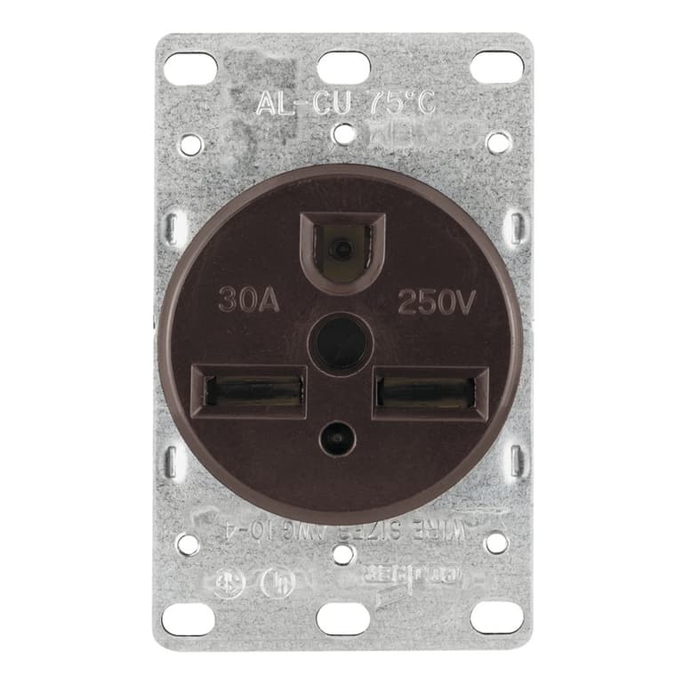 Eaton 30 Amp 2 Pole 3 Wire Single Receptacle | Home Hardware