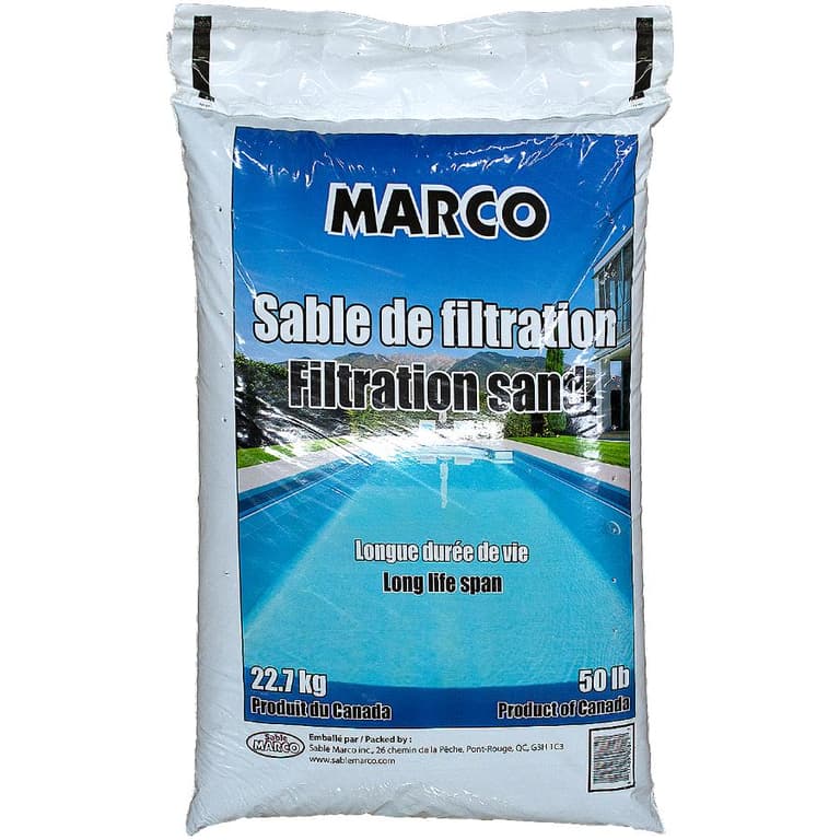 Sable Marco 22.7kg Pool Filtration Sand | Home Hardware