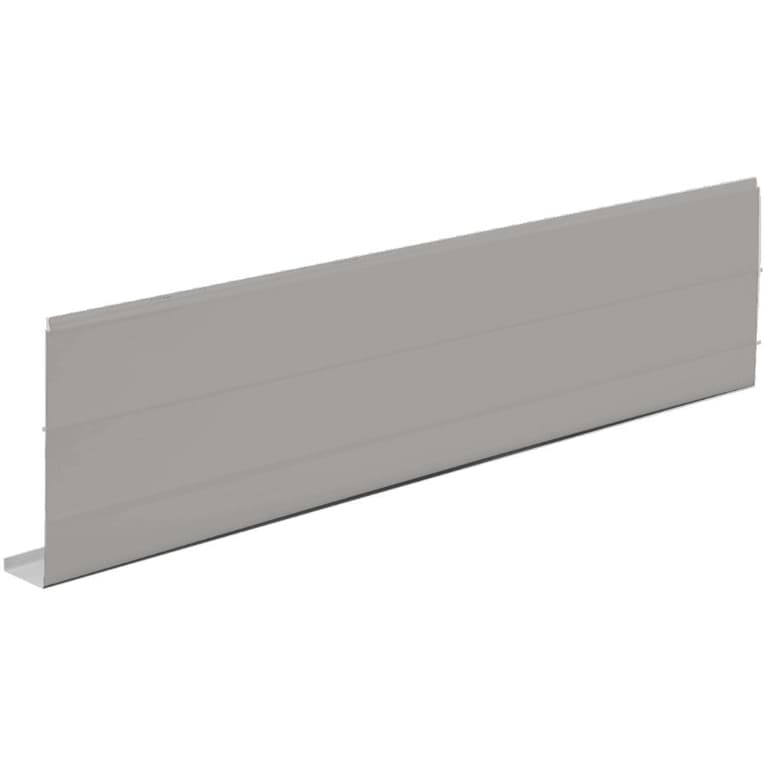 Kaycan 1"x6"x9'10" Slate Grey Ribbed Aluminum Fascia | Home Hardware
