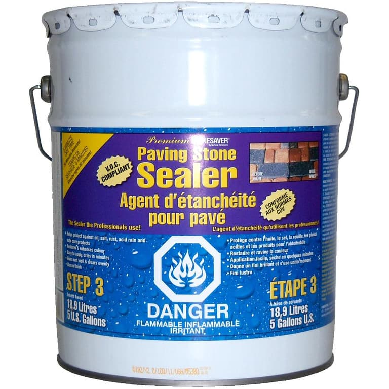 Stonesaver 18.9L Low VOC Concrete and Paving Stone Sealer | Home Hardware