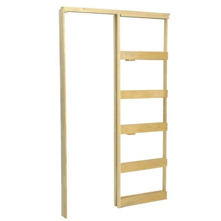 Quincaillerie et cadre pour porte escamotable, 30 pox80 po Alexandria ...