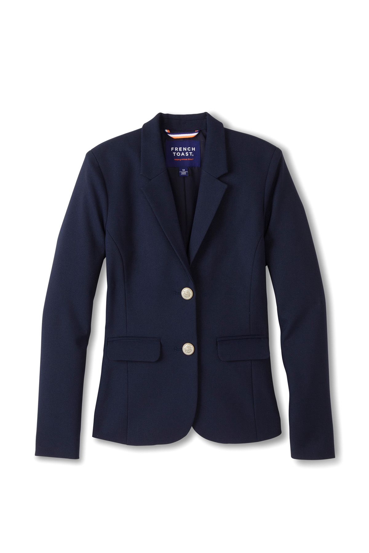 Girls Classic School Blazer - French Toast