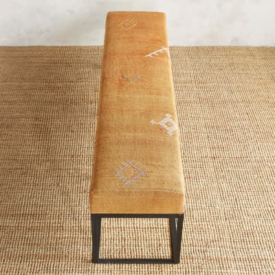 Vintage Safi Moroccan Bench | Sundance Catalog