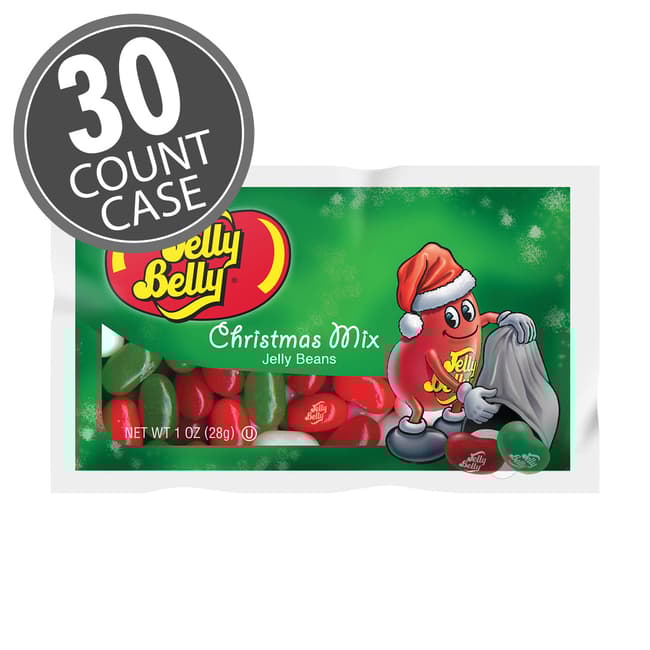 Jelly Belly Christmas Mix - 1 oz. bags - 30 -Count Case