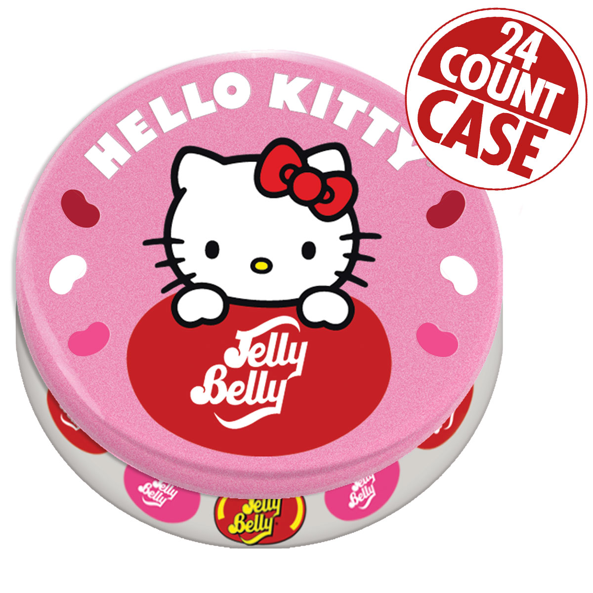 Hello Kitty® Favorite Flavors Jelly Beans Tin – 1.5 Oz – 24 Count Case ...