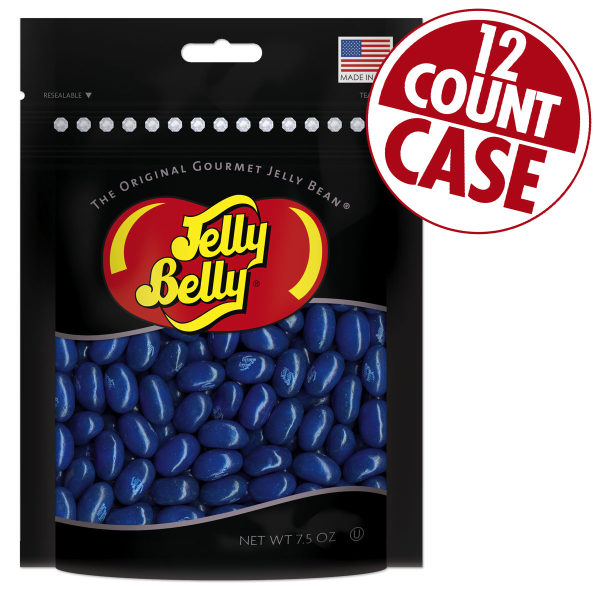 Blueberry Jelly Beans Party Bag – 7.5 Oz Bag – 12 Count Case | Odoo