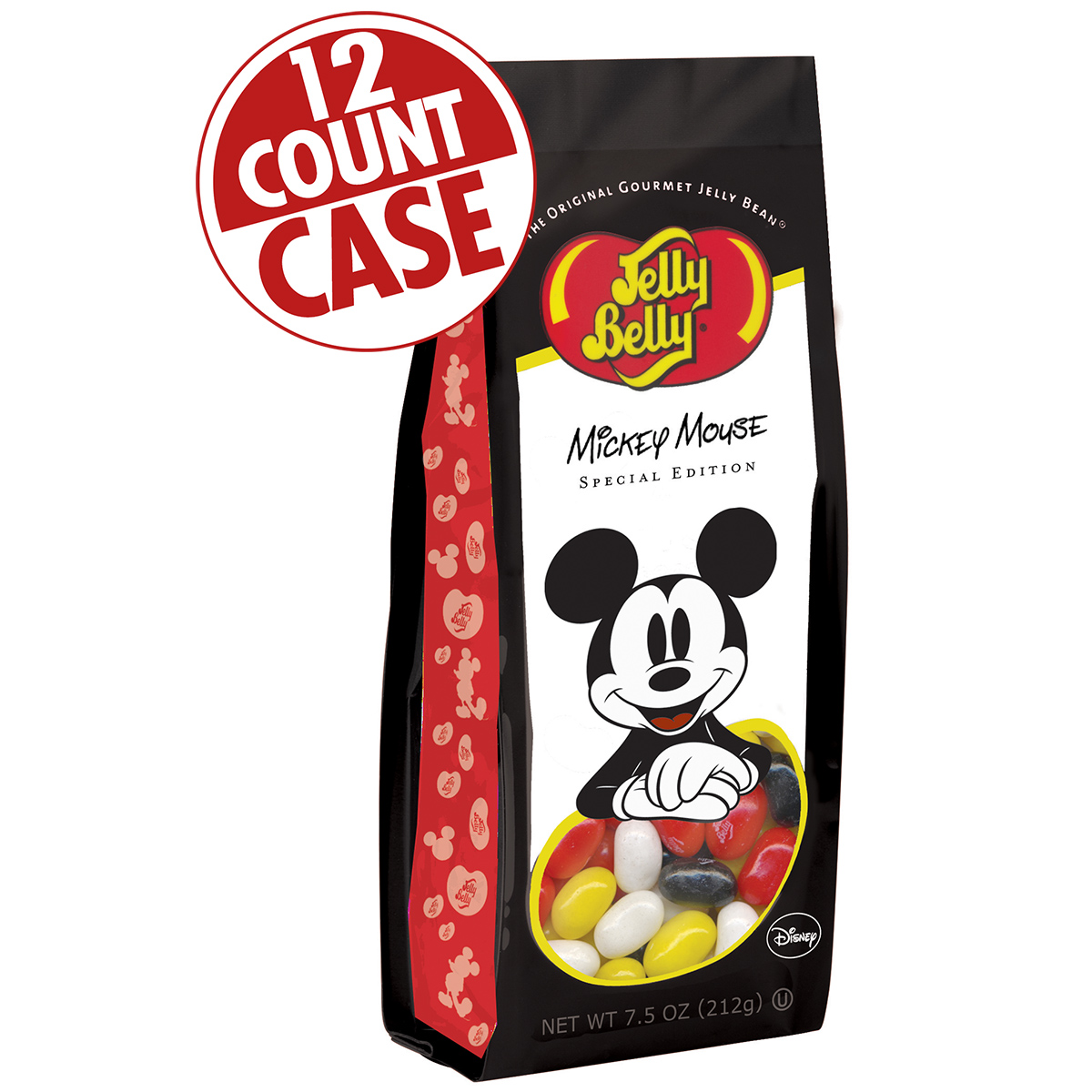 Mickey Mouse Jelly Beans – 7.5 Oz Gift Bag – 12 Count Case – Chatspan
