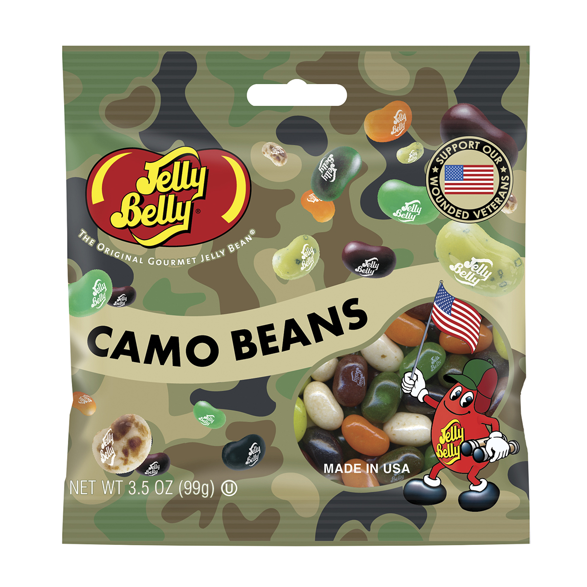 Camo Bean Jelly Beans – 3.5 Oz Bag | Dabcube