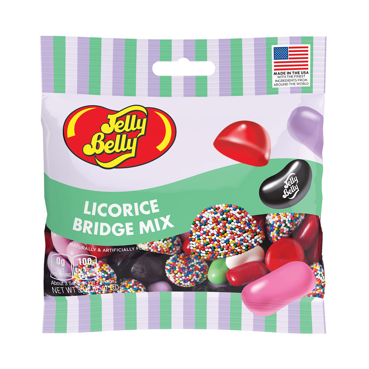 Licorice Bridge Mix 3 oz Grab Go Bag