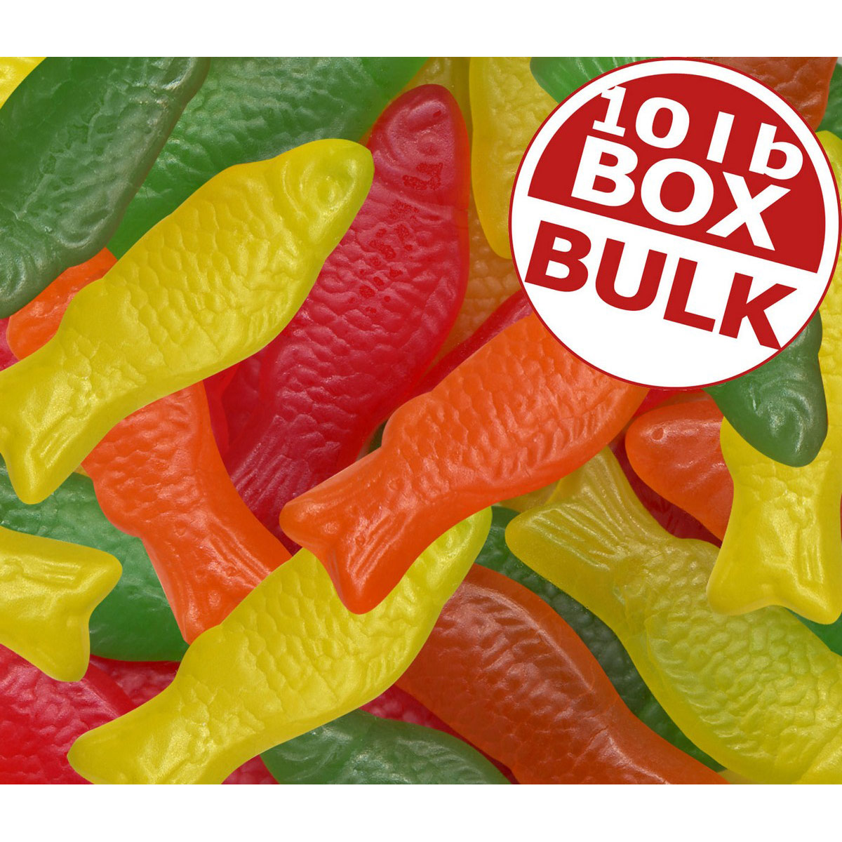 Jelly Belly Fish Chewy Candy – 10 Lbs Bulk – Chatspan