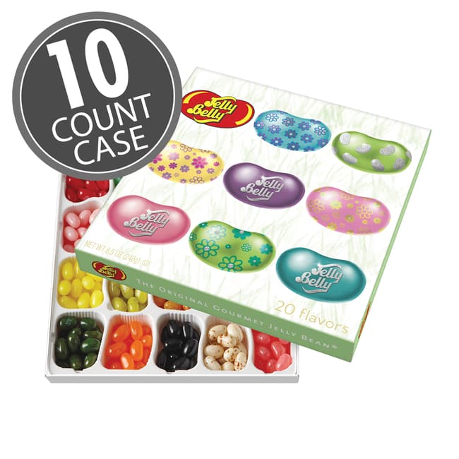 Jelly Belly 20-Flavor Spring Gift Box, 10-Count Case