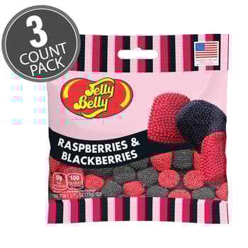 Raspberries and Blackberries – 2.75 Oz. Bag – 3-Pack