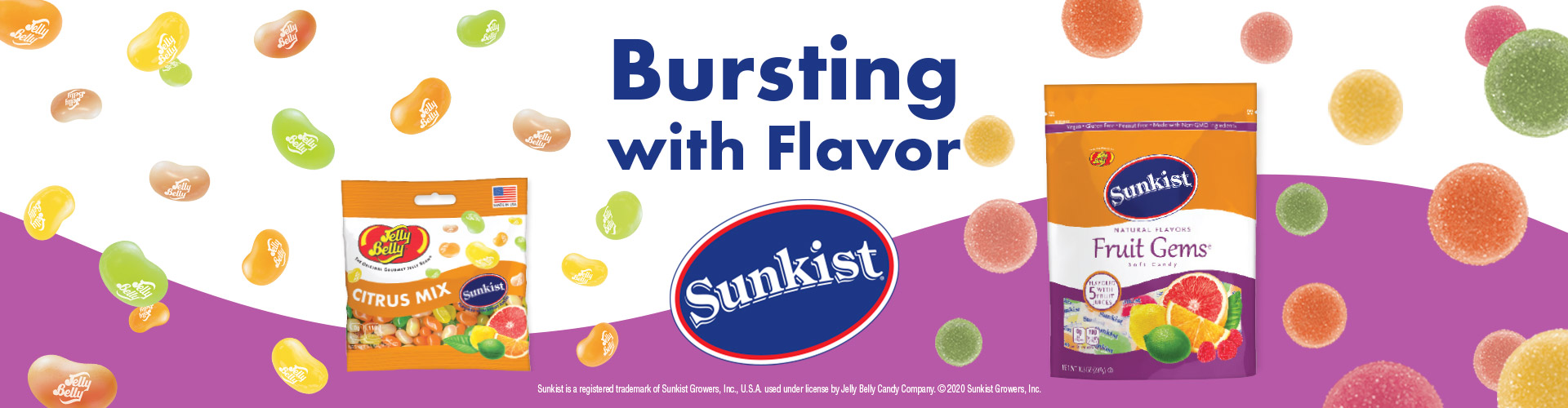 Sunkist® Candy: Fruit Gems®, Jelly Beans